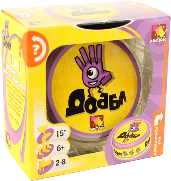 Dobble (Доббл) купити в Україні, ціна та відгуки на MiniWorld.com.ua