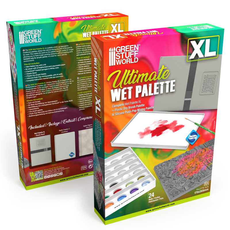 Ultimate Wet Palette XL купити в Україні, ціна та відгуки на MiniWorld ...