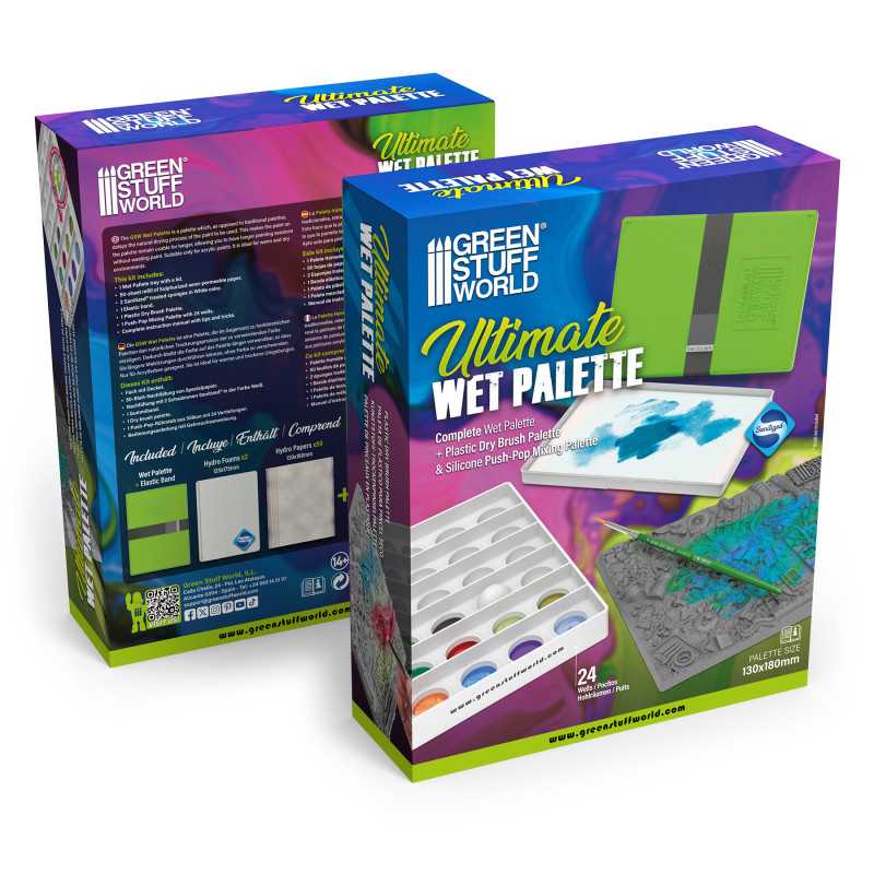 Ultimate Wet Palette купити в Україні, ціна та відгуки на MiniWorld.com.ua